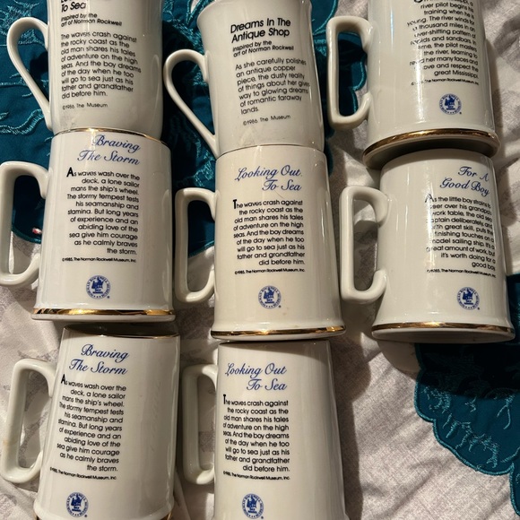 Norman Rockwell | Kitchen | Normal Rockwell Museum Cups | Poshmark